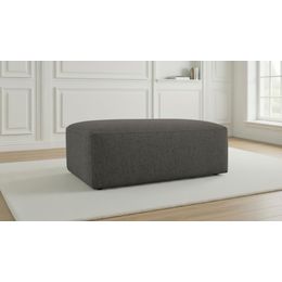 Polsterhocker OTTO HOME, B:114cm H:44cm T:61cm, grün, 62% Polypropylen, 32% Polyester, Hocker, "Koa Pouf, Webstoff, Cord, Struktur, Chenille",