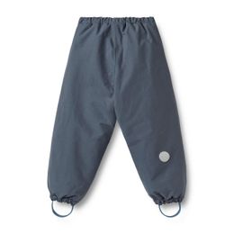 Wheat Jungen Stoffhose "Wheat Ski Pants Jay"grau blau, Gr. 152, unifarben, 100% Nylon, Hosen