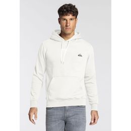 Quiksilver Herren Kapuzensweatshirt "BASIC HOODIE YOUNG MEN", weiß, Gr. S, Sweatware, Obermaterial: 60% Baumwolle, 40% Polyester, Sweatshirts