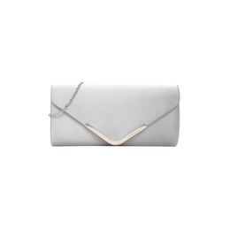 Tamaris Damen Clutch "Clutch TAS Amalia", silber, Polyurethan, Taschen