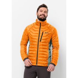 Jack Wolfskin Herren Funktionsjacke "ROUTEBURN PRO INS JKT M"dragon, fire, Gr. S, 1. OBERSTOFF 100% POLYESTER 2. OBERSTOFF 93% POLYESTER, 7% ELASTHAN