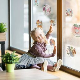 Komar Fensterdekoration "Enchanted Forest", B/L: 30cm, bunt, Kinderzimmer, Fensterbilder