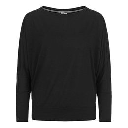 super.natural Yogashirt "Kula" in Schwarz - 44% | Gr&ouml;&szlig;e S | Damen-outdoor-tops-shirts