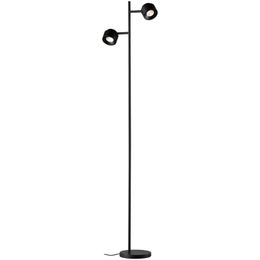 Paulmann Stehlampe "Puric Pane", 2, &Oslash; 18cm H: 145cm, 1 Stk., schwarz, Wohnzimmer, Leuchten, 3-Step dimmbar