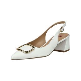 Högl HÖGL Damen Pumps "Högl Pumps Leder", Gr. 39, beige, Leder, Schuhe