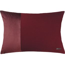 Dekokissen Esprit, B:38cm L:58cm, rot, Polyester, Dekokissen_Sitzkissen_Kissenhüllen, "Harp"