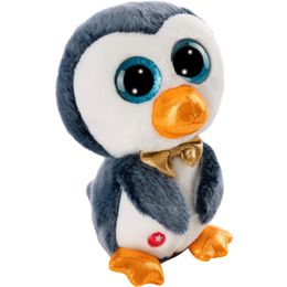 Nici Kinder Kuscheltier "Glubschis, Pinguin Sniffy, 15 cm schlenkernd", grau, Polyester, B:10cm H:15cm L:9cm, Plüschfiguren, schlenkernd; enthält