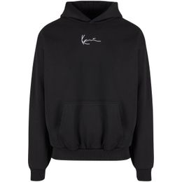 Karl Kani Herren Kapuzensweatshirt "Karl Kani Karl Kani Small Signature Essential OS Hoodie"schwarz, Gr. XS, 65% Baumwolle, 35% Polyester, Sweatshirts