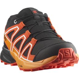 Salomon Kinder Outdoorschuh "SPEEDCROSS J", Gr. 33schwarz, cherry tomato, turmeric, Synthetik, Textil, Schuhe
