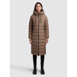 Khujo Damen Steppmantel "SIMMIE"rust braun, Gr. XL, unifarben, 100% Polyester, M&auml;ntel