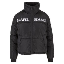 Karl Kani Damen Winterjacke "Karl Kani Damen KW-JK012-001-01 KK Retro Essential Puffer Jacket"schwarz, Gr. XL, mehrfarbig, 100% Polyester, Jacken