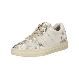Paul Green Damen Schnürschuh "Paul Green Halbschuhe Veloursleder/Textil", Gr. 38beige, Textil, Veloursleder, Schuhe