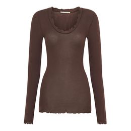 SEAMLESS BASIC Damen Funktionstop "Seamless Basic Top Cotton"java, Gr. XL, Obermaterial: 100% Baumwolle, Tops