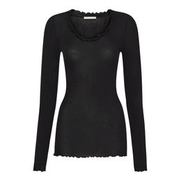 SEAMLESS BASIC Damen Funktionstop "Seamless Basic Top Cotton"schwarz, Gr. XL, Obermaterial: 100% Baumwolle, Tops