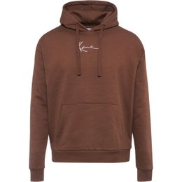Kapuzensweatshirt Karl Kani "Karl Kani Herren", Herren, Gr. L, schwarz braun, 80% Baumwolle, 20% Polyester, unifarben, Sweatshirts