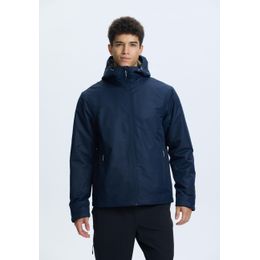 Icepeak Herren Outdoorjacke "Icepeak Jacke Barbeau"dunkel blau, Gr. 56, 100% Polyester, Jacken