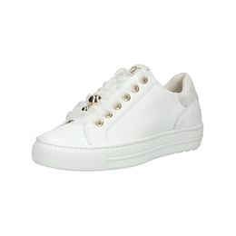 Paul Green Damen Schn&uuml;rschuh "Paul Green Halbschuhe Glattleder", Gr. 38,5wei&szlig;, Glattleder, Schuhe