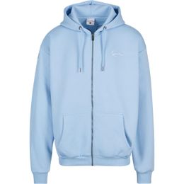 Karl Kani Damen Sweatjacke "Karl Kani Herren"light blau, Gr. L, 80% Baumwolle, 20% Polyester, Sweatjacken