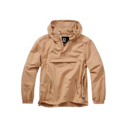 Brandit Herren Allwetterjacke "Brandit Herren Summer Pull Over Jacket"camel, Gr. XXXL, mehrfarbig, 100% Polyester, Jacken