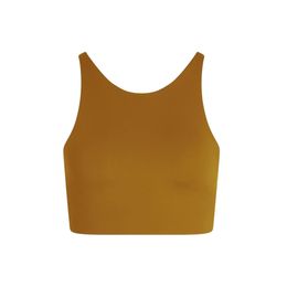 Damen Bustier "Girlfriend Collective Bustier Topanga", Girlfriend Collective, Gr. XSsaddle, Obermaterial: 79% Polyester, 21% Elasthan, BHs