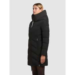 Khujo Damen Steppmantel "DARKA2", schwarz, Gr. XXL, unifarben, 100% Polyester, M&auml;ntel