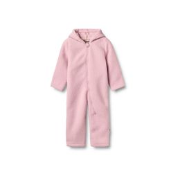 Wheat Kinder Jumpsuit "Wheat Fleece-Anzug Allo"lavender mist, Gr. 92, unifarben, 100% Polyester (Recycelt), Overalls