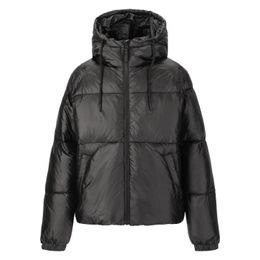 LES'ARCS Kinder Outdoorjacke "Mackie"schwarz, Gr. 164, unifarben, 100% Polyamid, Jacken, mit wasserabweisender Bionic-Finish-Beschichtung