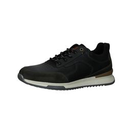 Bullboxer Herren Sneaker "Bullboxer Sneaker Leder/Textil", Gr. 41schwarz, Leder, Textil, Schuhe