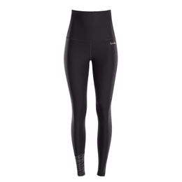 WINSHAPE Sporthose 'HWL116C' Damen Gr&ouml;&szlig;e M grau / schwarz / wei&szlig;