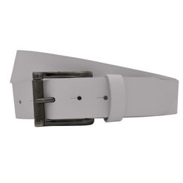 AnnaMatoni Herren Lederg&uuml;rtel "AnnaMatoni Herren Lederg&uuml;rtel Zeitloses Design G&uuml;rtel 4cm breit"wei&szlig; 100, Gr. 115, 100% Leder, G&uuml;rtel