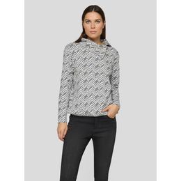 Rabe Damen Sweatshirt "Sweatshirt"grau, Gr. 42, 62%Polyester, 34%Viskose, 4%Elasthan, Sweatshirts