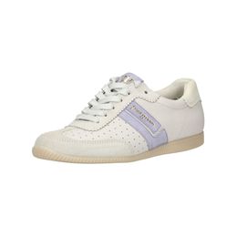 Sneaker Paul Green "Paul Green Sneaker Veloursleder", Damen, Gr. 37, ivory, Veloursleder, Schuhe Sneaker