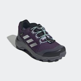 adidas terrex Kinder Wanderschuh "TERREX GORE-TEX", Gr. 35aurora plum, silber metallic, semi flash aqua, Synthetik, Textil, Schuhe, wasserdicht