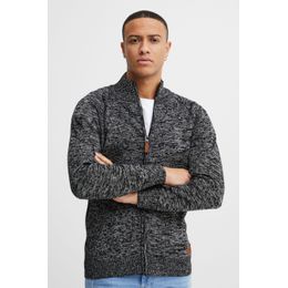 Blend Herren Strickjacke "BHDaniri"schwarz, Gr. M, Feinstrick, 50% Baumwolle, 50% Polyacryl, Strickjacken, Strickjacke mit hochabschlie&szlig;endem Kragen