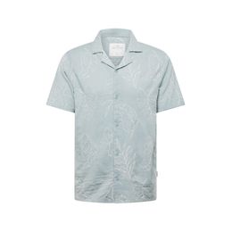 Hollister Hemd 'SUMMER' Herren Gr&ouml;&szlig;e XL pastellblau / wei&szlig;