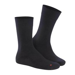 Hudson Damen Socken "Socke Air Plush", Gr. 43, schwarz, Obermaterial: 80% Baumwolle CO. 18% Polyamid PA. 2% Elasthan EL., Socken