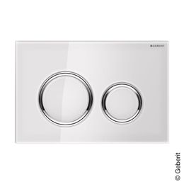 Geberit Sigma50 Bet&auml;tigungsplatte Round, 115884SI1, Round