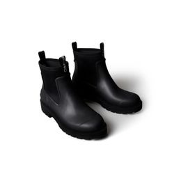 Herren Chelseaboots "COMBAT RAIN BOOT", Calvin Klein Jeans, Gr. 43schwarz, Gummi, unifarben, Schuhe, Stiefelette, Schlupfboots, Rainboots,