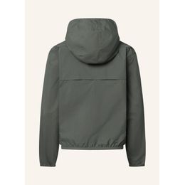 K-way Kinder Arbeitsjacke "K-way Funktionsjacke P. LE VRAI 4.0 CLAUDE"gr&uuml;n schwarzish, Gr. 104, Obermaterial: 100% Nylon, Jacken
