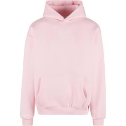Karl Kani Damen Kapuzensweatshirt "Karl Kani Small Signature Essential Os Hoodie"rose, Gr. XS, 65% Baumwolle, 35% Polyester, Sweatshirts