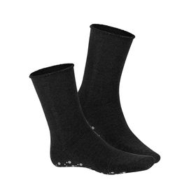 Hudson Damen Socken "Socke Homepads", Gr. 39, grau, Obermaterial: 65% Polyacryl PAN. 28% Wolle WO. 5% Polyamid PA. 2% Elasthan EL., Socken