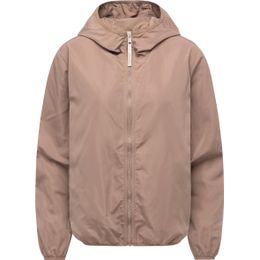 Ragwear Damen Outdoorjacke "Vinzie C", lila, Gr. L, 100% Polyester, Jacken, Extraleichte &Uuml;bergangsjacke mit Kapuze