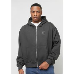 Sweatjacke Karl Kani "Karl Kani OG Full Zip Hoodie", Herren, Gr. S, schwarz, 65% Baumwolle, 35% Polyester, Sweatjacken Sweatjacke