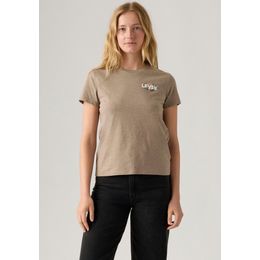 Levi's LEVI'S Damen T-Shirt "THE PERFECT TEE"hummingbird hl logo, Gr. XS, Single Jersey, Obermaterial: 100% Baumwolle, Shirts, mit Batwing-Logoprint