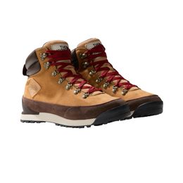 The North Face Herren Schnürstiefel "M BACK-TO-BERKELEY IV LEATHER WP", Gr. 44almondbutter, demitassebrn, Leder, Schuhe, Winterschuhe, Winterboots,