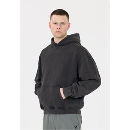 Kapuzensweatshirt Virtus "Lloyd", Herren, Gr. M, schwarz, 100% Baumwolle, unifarben, normal, ohne Ausschnitt, Sweatshirts, im Relaxed-Fit