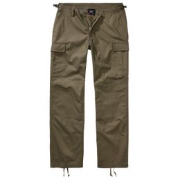 Cargohose Brandit "Brandit Damen Ladies BDU Ripstop Trouser", Damen, Gr. 27, Normalgr&ouml;&szlig;en, olive, 100% Baumwolle, normal, Hosen Cargohose
