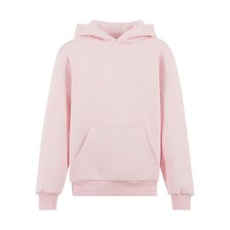 Karl Kani Kinder Kapuzensweatshirt "Karl Kani Small Signature Essential Hoodie Junior"pink, Gr. 110, unifarben, 70% Baumwolle, 30% Polyester,