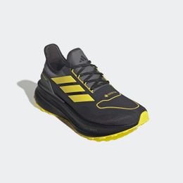 Herren Laufschuh "ULTRABOOST 5 GTX", adidas Performance, Gr. 46carbon, core schwarz, grau four, Synthetik, Textil, Schuhe, wasserdicht