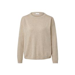 Tchibo - Feinstrickpullover mit Rippdetail - Damen - Gr. XXL - beige